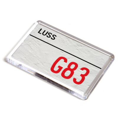FRIDGE MAGNET - Luss G83 - UK Postcode | eBay UK