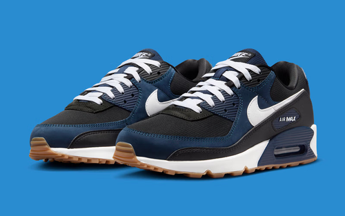 FB9658 400 Nike Air Max 90 Midnight Navy Gum Men`s | eBay