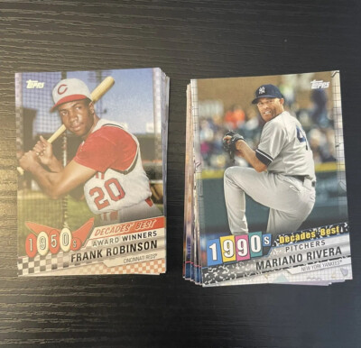 2020 Topps Series 1&2 Decades Best Complete Your Set | eBay