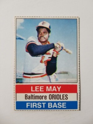 LEE MAY 1976 HOSTESS BASEBALL CARD #98 BALTIMORE ORIOLES | eBay