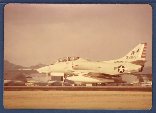 USMC TA-4F Skyhawk Attack Jet of H&MS-15 BuNo. 153489 | eBay