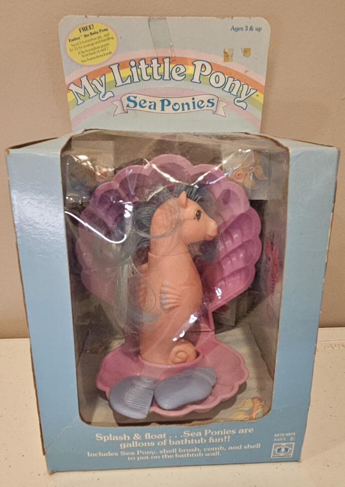 Vintage 1984 MY LITTLE PONY Sea Ponies Wavedancer G1 Collection ...
