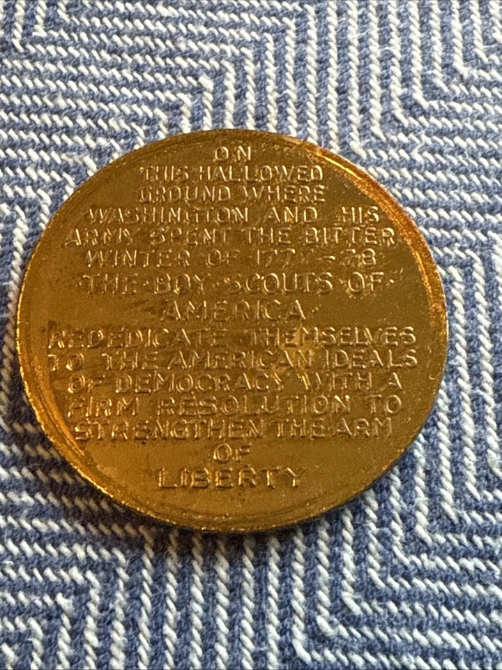 Vintage Boy Scout National Jamboree Valley Forge 1950 Coin | eBay