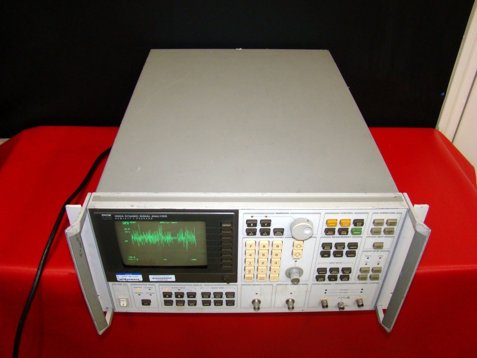 HP 3562A Dynamic Signal Analyzer dual-channel 80 dB network analysis ...