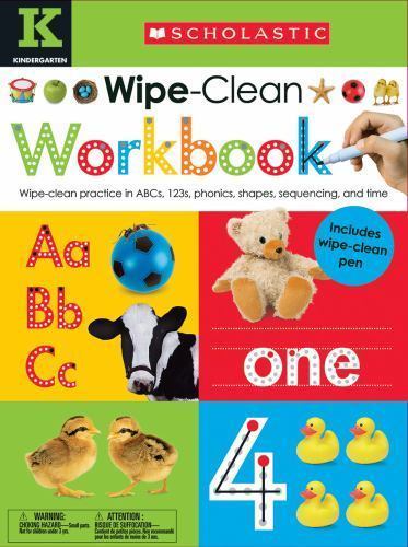 Kindergarten Wipe-Clean Workbook: Scholastic Early Learners (Wipe-Clean ...