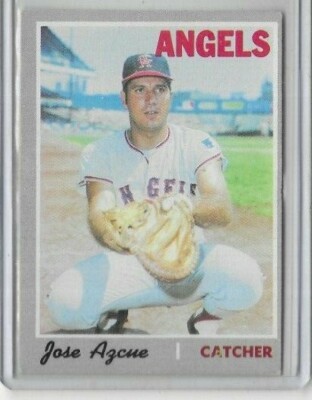 1970 Topps #294 Jose Azcue California Angels | eBay