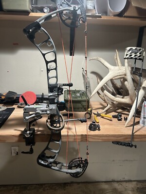 Prime Ct3 70# 27” Draw Grey Orange Winners Choice Strings | eBay