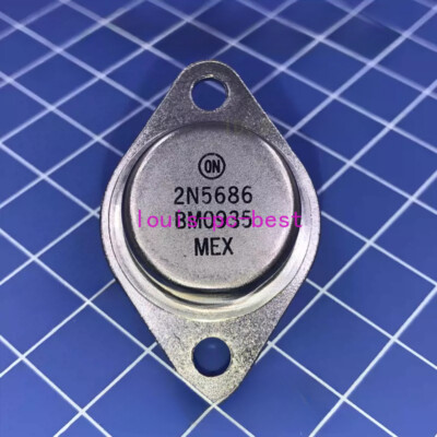 5PCS 2N5686 Transistor NPN 80V 50A 300W 2MHz NEW | eBay