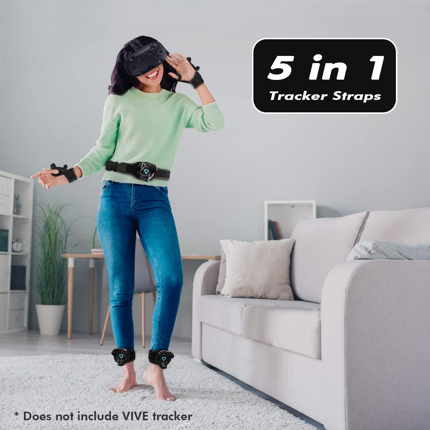 Bundle Tracker Track Belt & 4 Track Traps Full Body Tracking Combine 5 ...