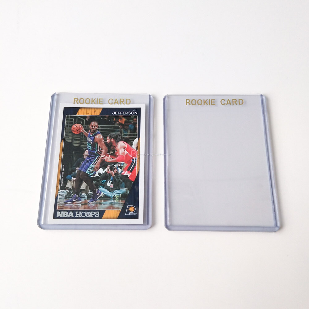 Rookie Card Gold Imprint Standard 3" x 4" Toploaders Collectible ...