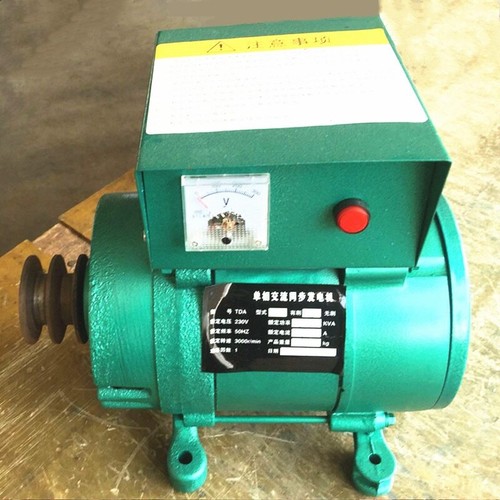 High Power Small Generator Brushless Synchronous Alternator AC220V 50HZ ...