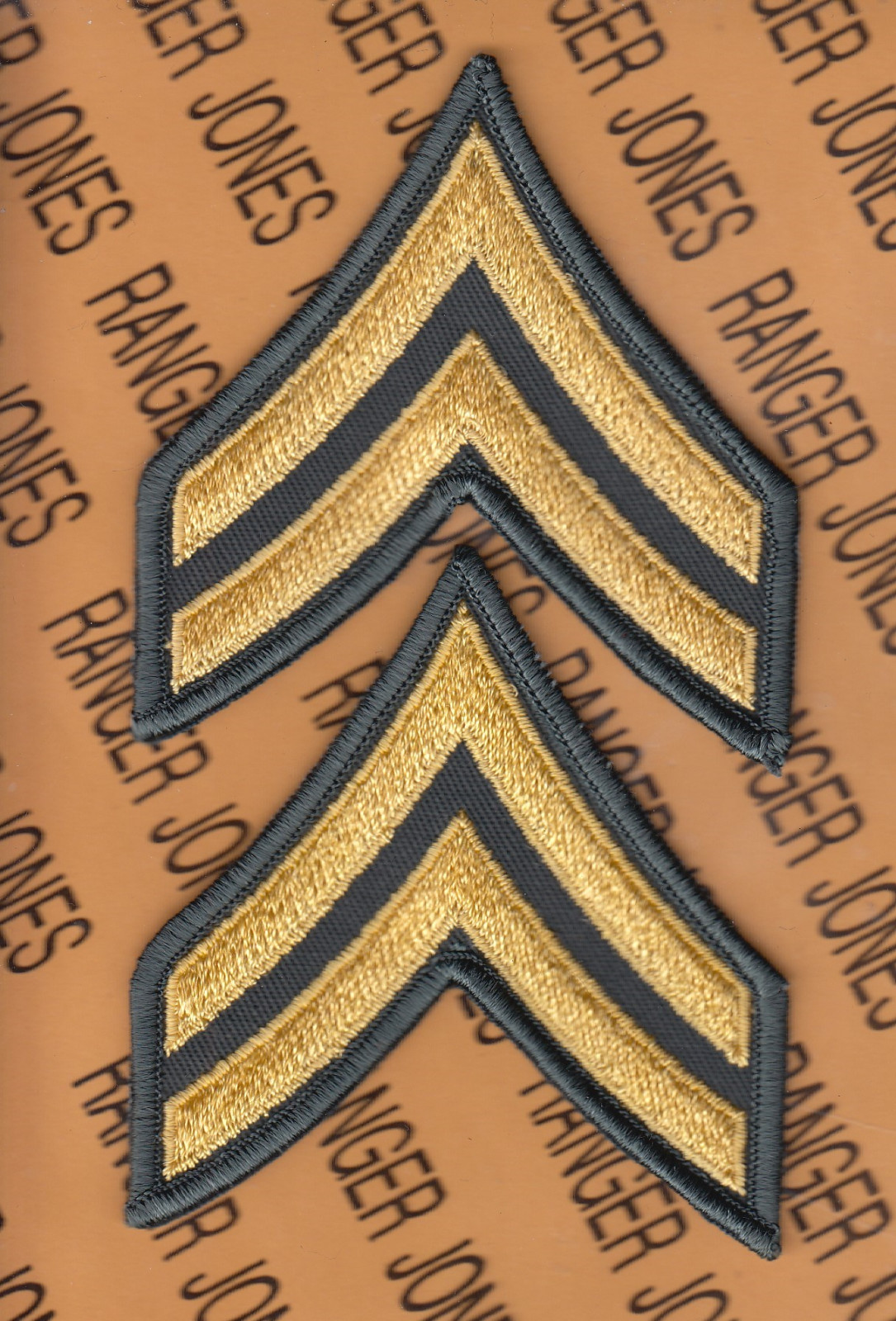 US Army E-4 CPL CORPORAL Class A ~3.75" patch set Male full sized NOS ...