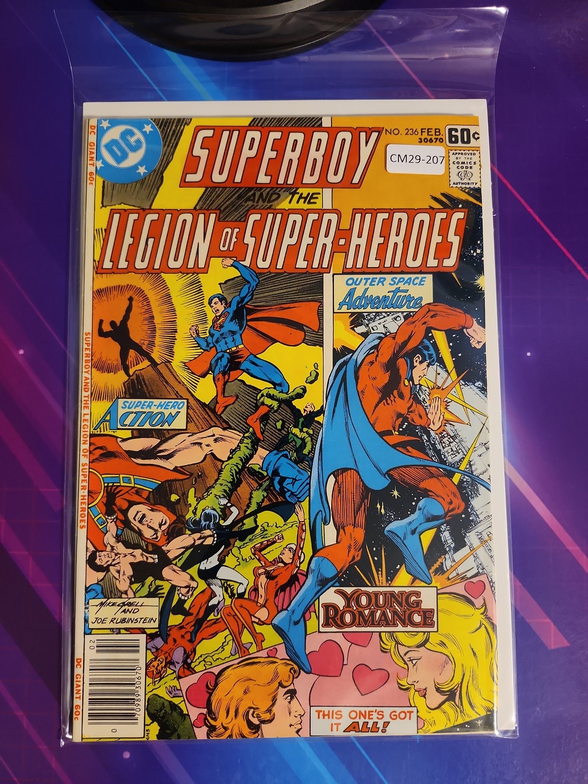 SUPERBOY AND THE LEGION OF SUPER-HEROES #236 VOL. 1 HIGH GRADE 1ST APP ...