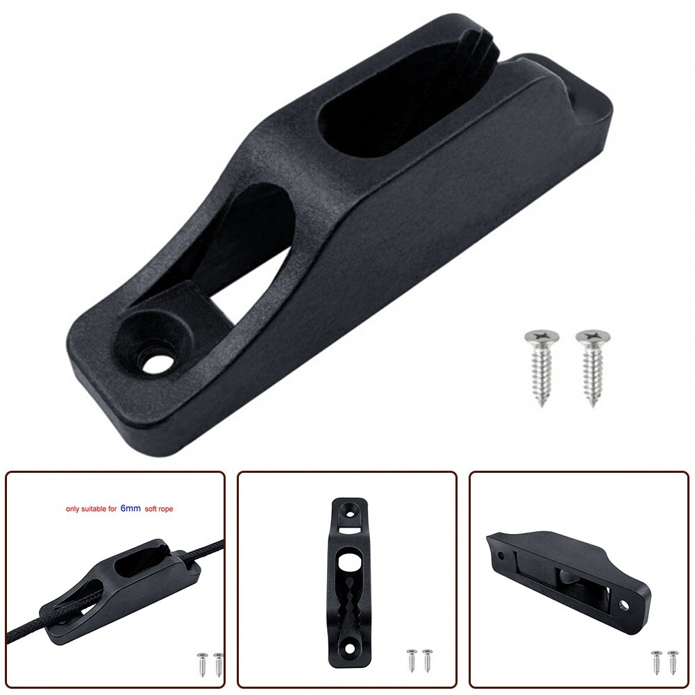 Adjustable Black Nylon Cleat for Easy Sail Shape Adjustment Kayak ...