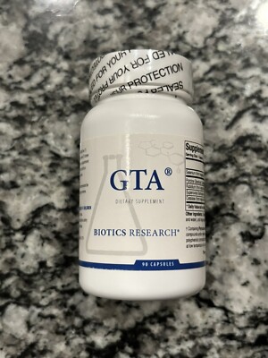 Biotics Research GTA 90 Tablets Natural Thyroid Hormone Endocrine Gland ...