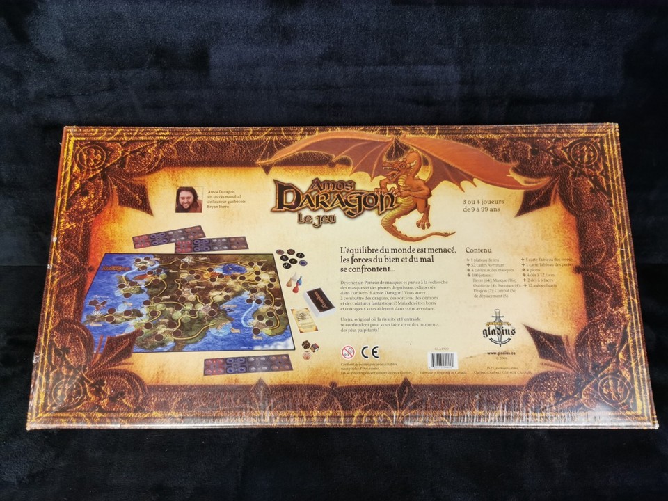 Amos Daragon Le Jeu Board Game French Version New Sealed | eBay