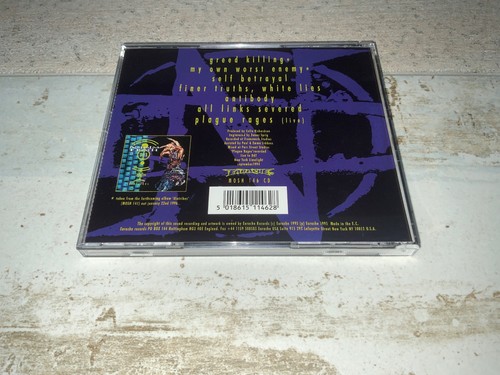 Napalm Death Greed Killing rare 1996 signed Autographed inc. Jesse ...