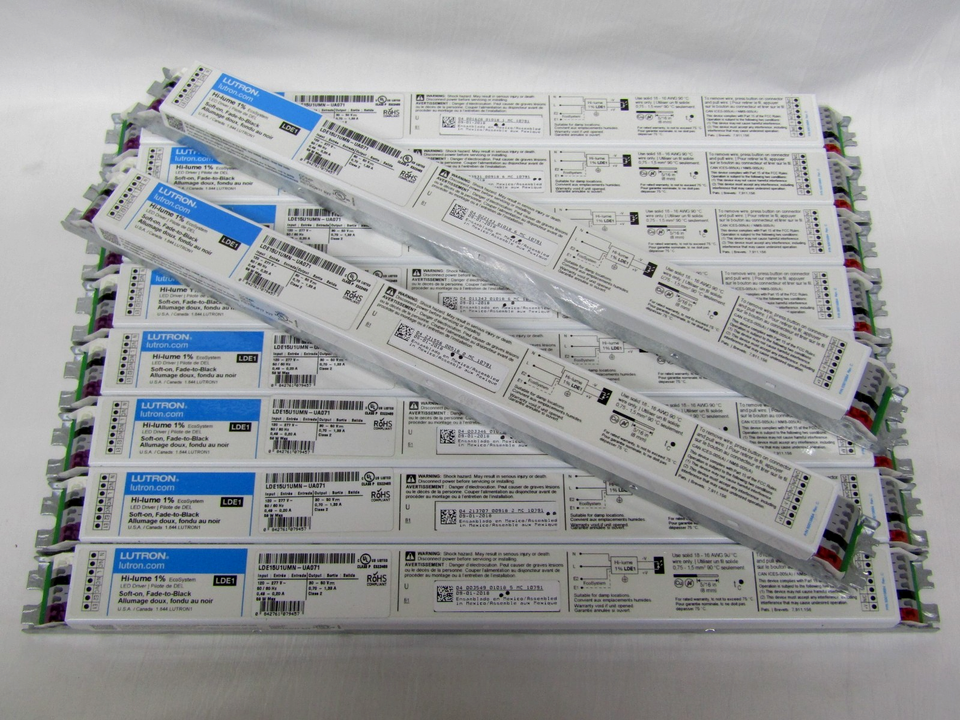 Lutron Hi-lume 1% LED Driver Soft-On Fade-to-Black LDE15U1UMN-UA071 ...