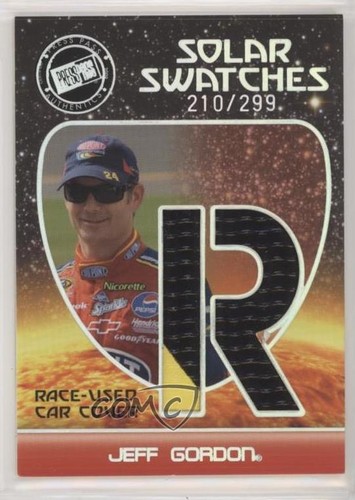 2009 Press Pass Eclipse Solar Swatches /299 Jeff Gordon (R) #SSJG3 HOF ...