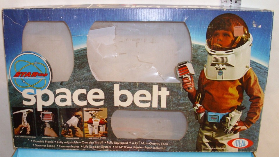 IDEAL S.T.A.R. STAR TEAM SPACE BELT TOY PLAY SET 1969 BOXED COMPLETE | eBay