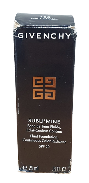 Givenchy Subli'Mine Fluid Foundation - # 111 Exact Caramel 25ml/0.8fl ...