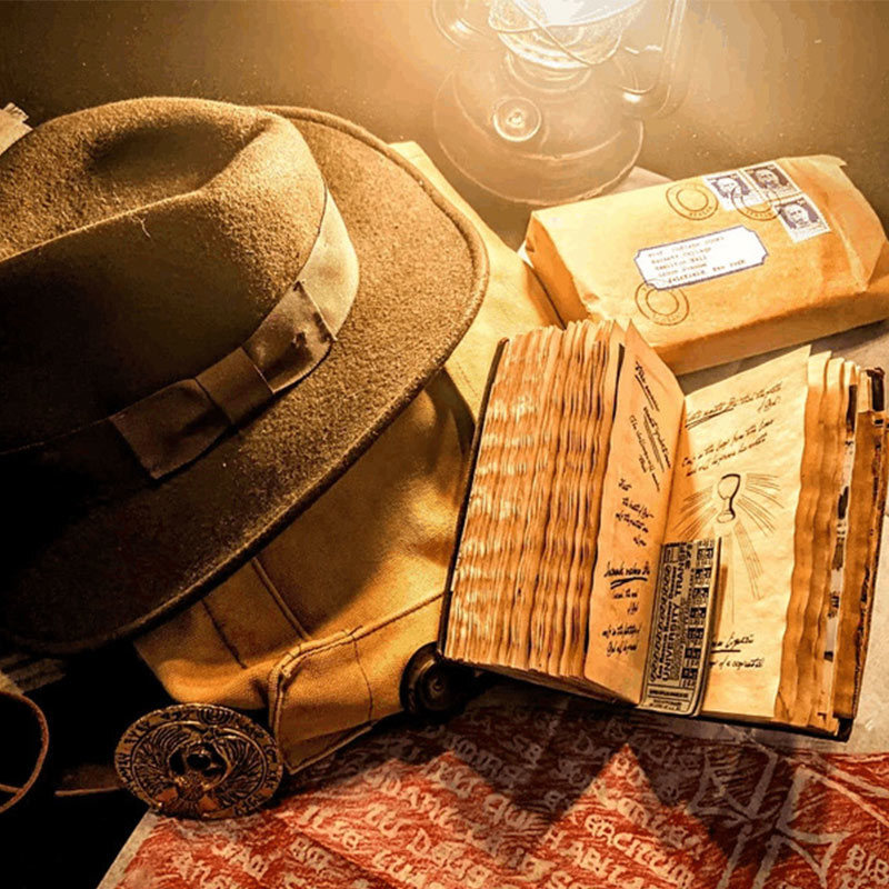 Grail Diary Prop Replica Diary for Indiana Jon With Hidden precious ...