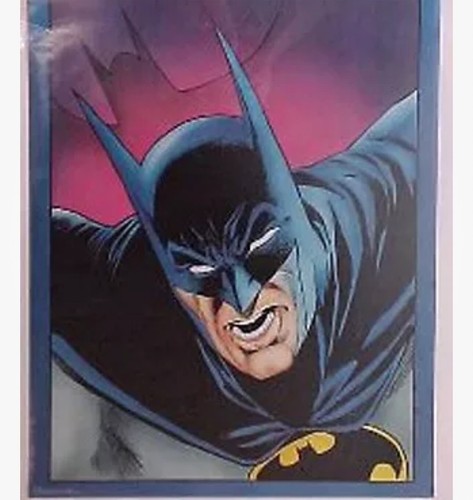 NEW Vintage DC Comics Batman Face 1989 Poster 28" X 22" | eBay