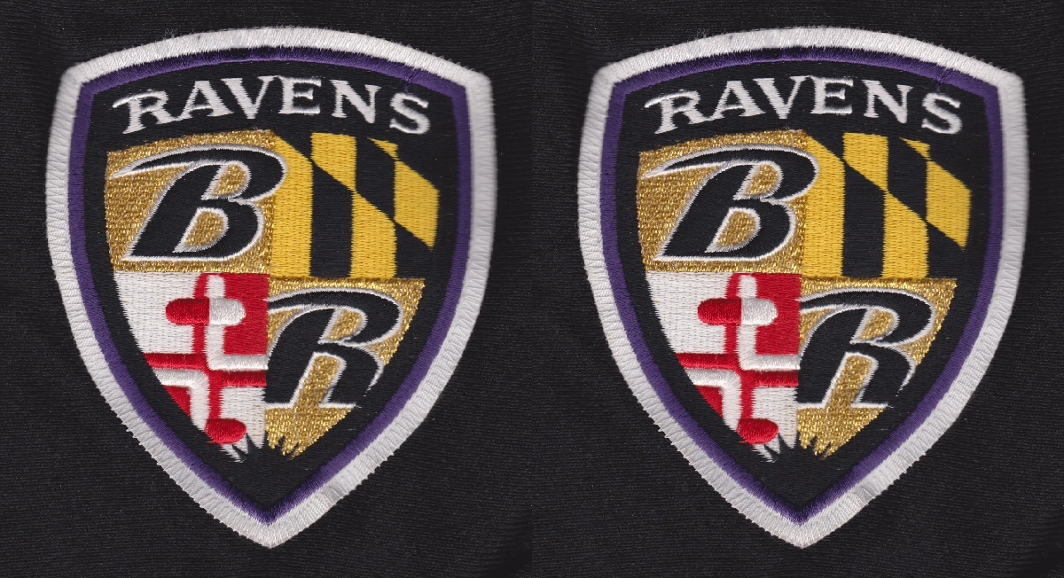 Baltimore Ravens Shoulder Jersey Patch Lot Of Two Patches | eBay