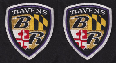 Baltimore Ravens Shoulder Jersey Patch Lot Of Two Patches | eBay