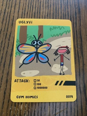 Uglyfi Pokenots Dysfunctional Passholder Gym Homies 0014 Beautifly ...