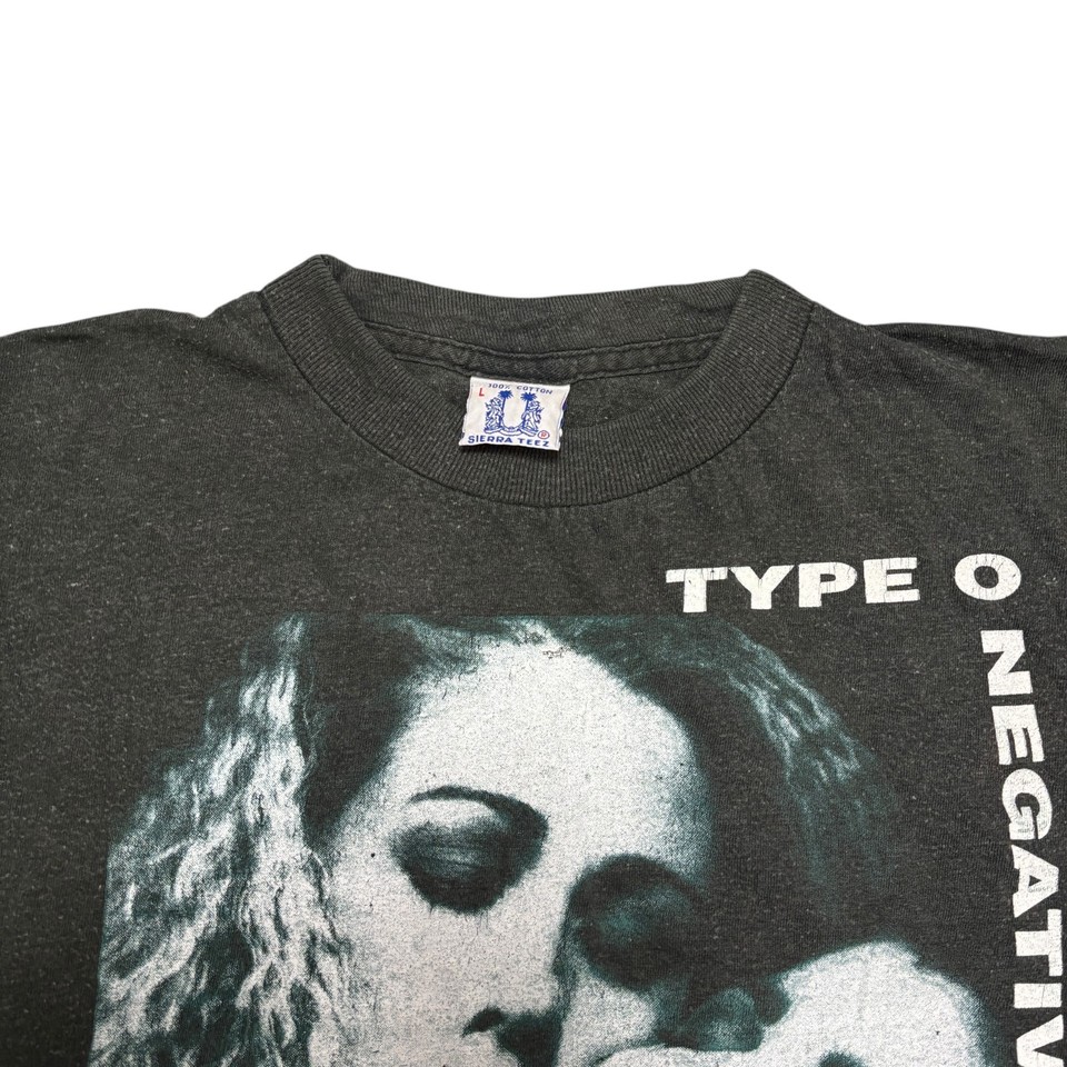 Vintage Type O Negative Shirt Large Black 90s Gothic Metal Band Tee ...