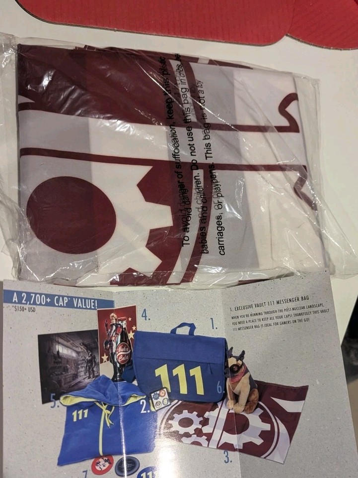Official Fallout Brotherhood of Steel Faction Flag Loot Crate Exclusive ...