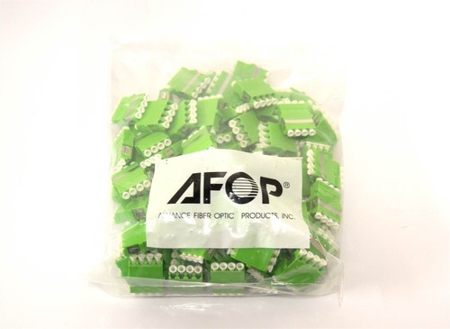 AFOP 740-0143-006-B Quad Fiber Optic Adapter LC C-S QD W/O FL NEW LOT ...