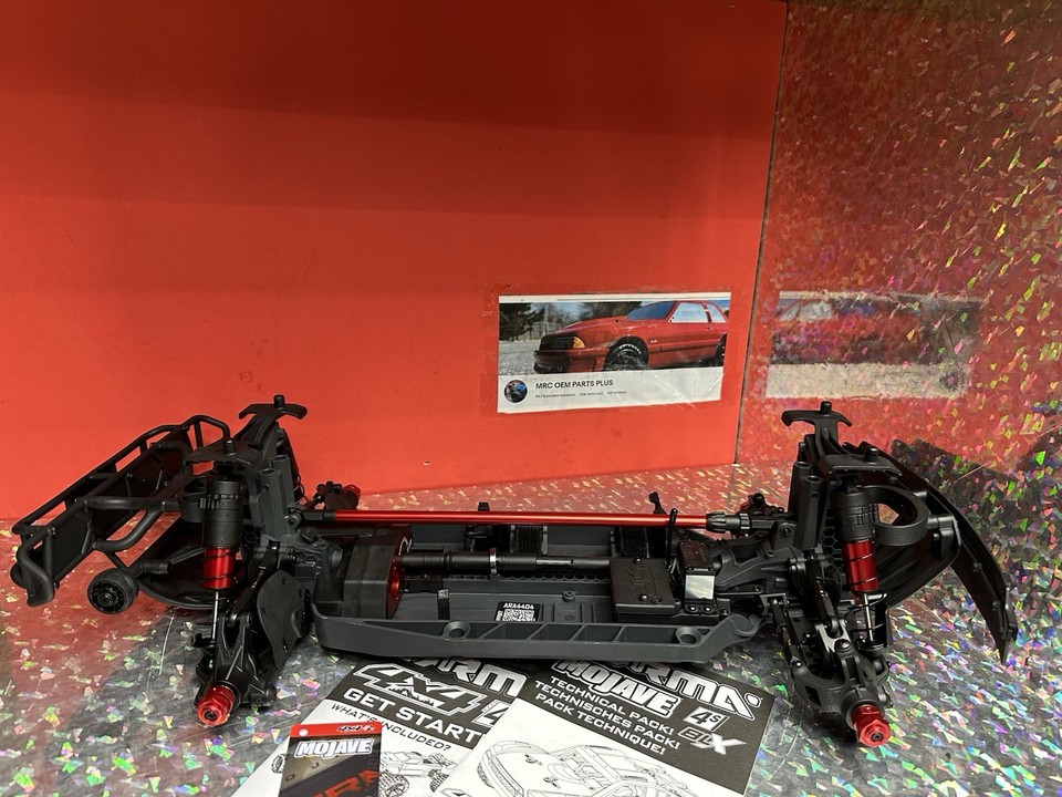 Arrma Mojave 4s 1/8 Sct Trophy Truck Roller Chassis W/ SERVO-center ...