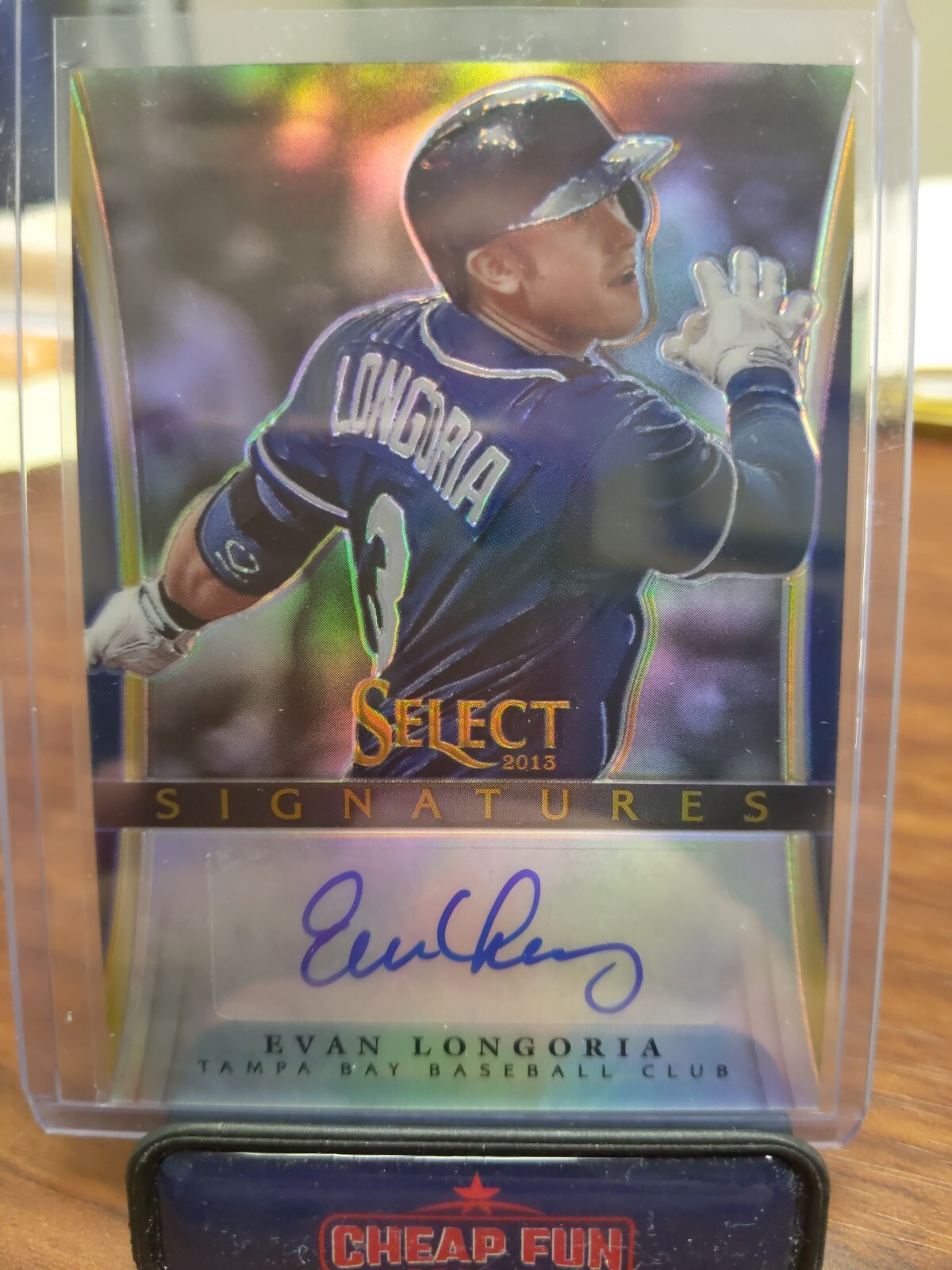 2013 Panini Select Signatures Evan Longoria /25 Prizm Auto | eBay