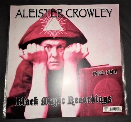 Aleister Crowley Black Magic Recordings RED vinyl | eBay