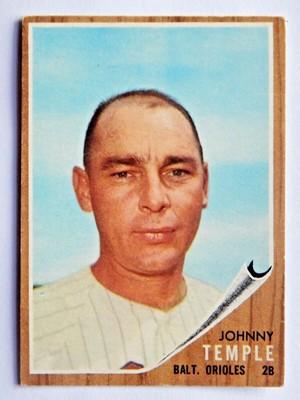 Johnny Temple #34 Topps 1962 Baseball Card (Baltimore Orioles)* VG | eBay