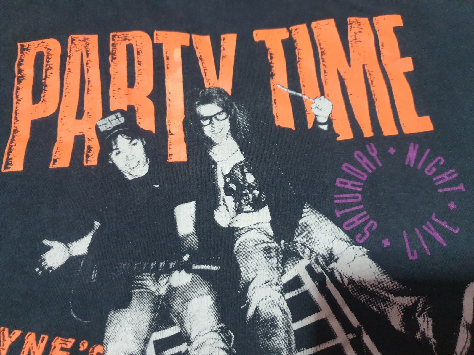 Rare vintage 90s Wayne’s World Party Time Excellent S… - Gem