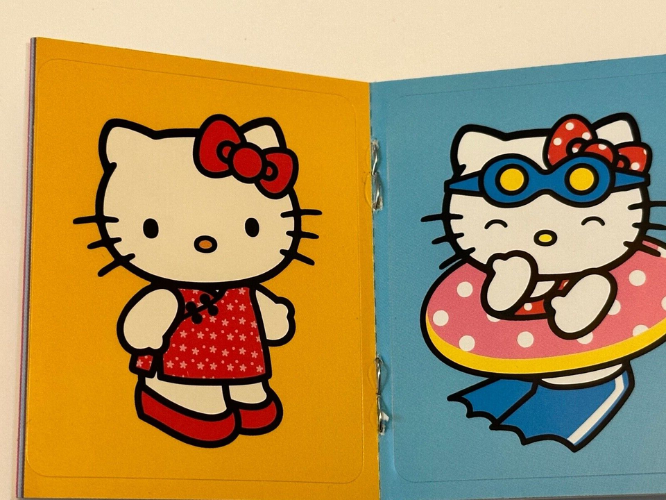 2009 Hello Kitty Mini Sticker Book Complete Clean Sanrio Booklet | eBay