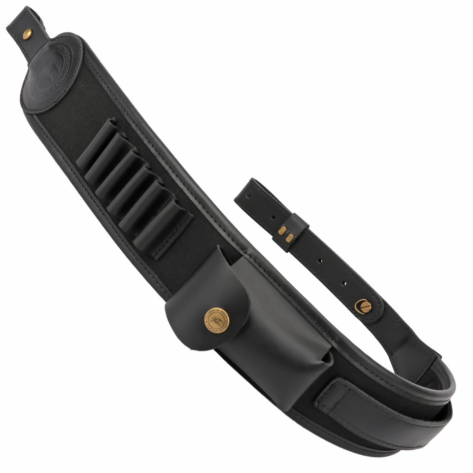 Tourbon Canvas Leather Rifle Sling Firearm Carry Strap .22LR/308/30-30 ...