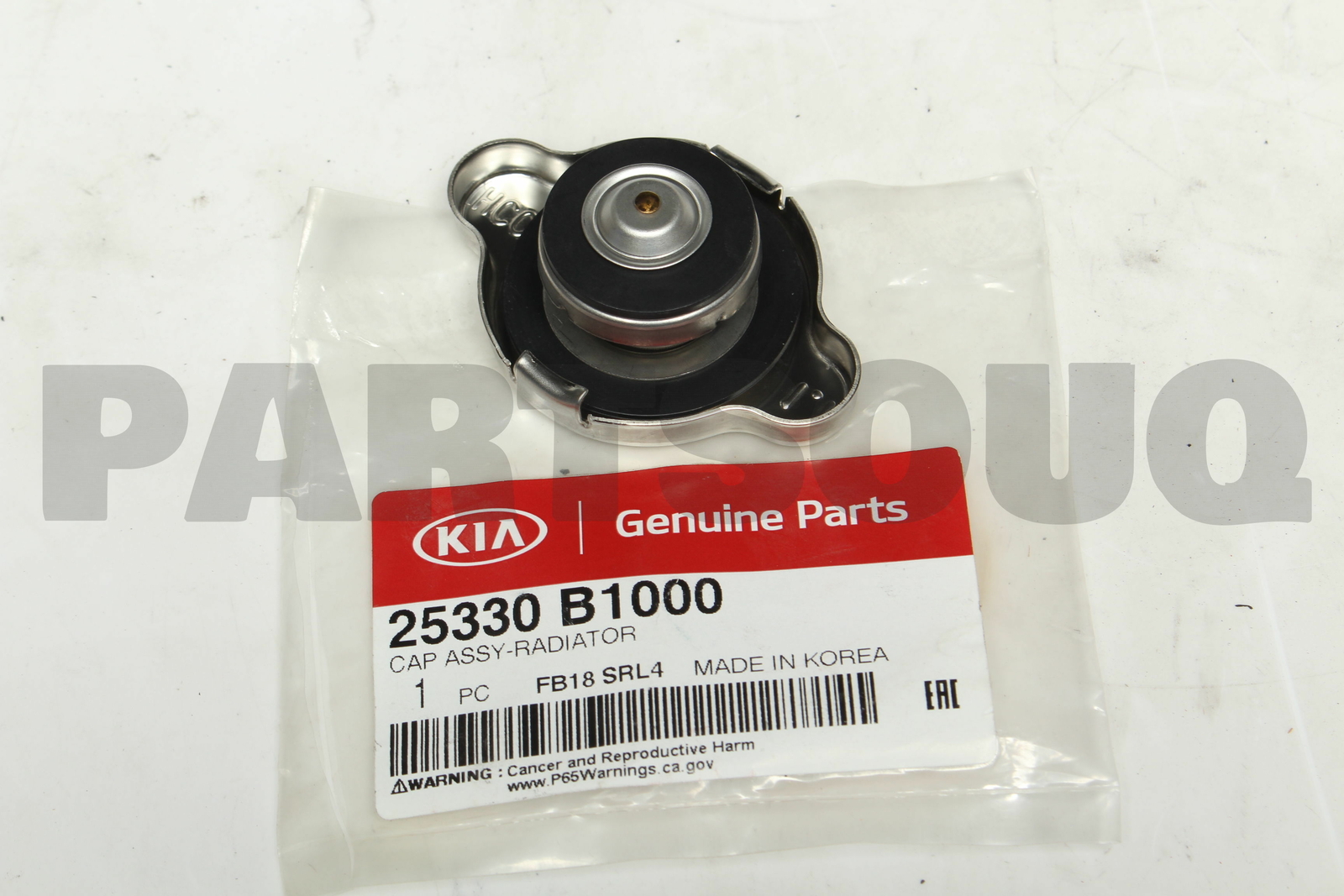 25330B1000 Genuine Hyundai / KIA CAP ASSY-RADIATOR | eBay