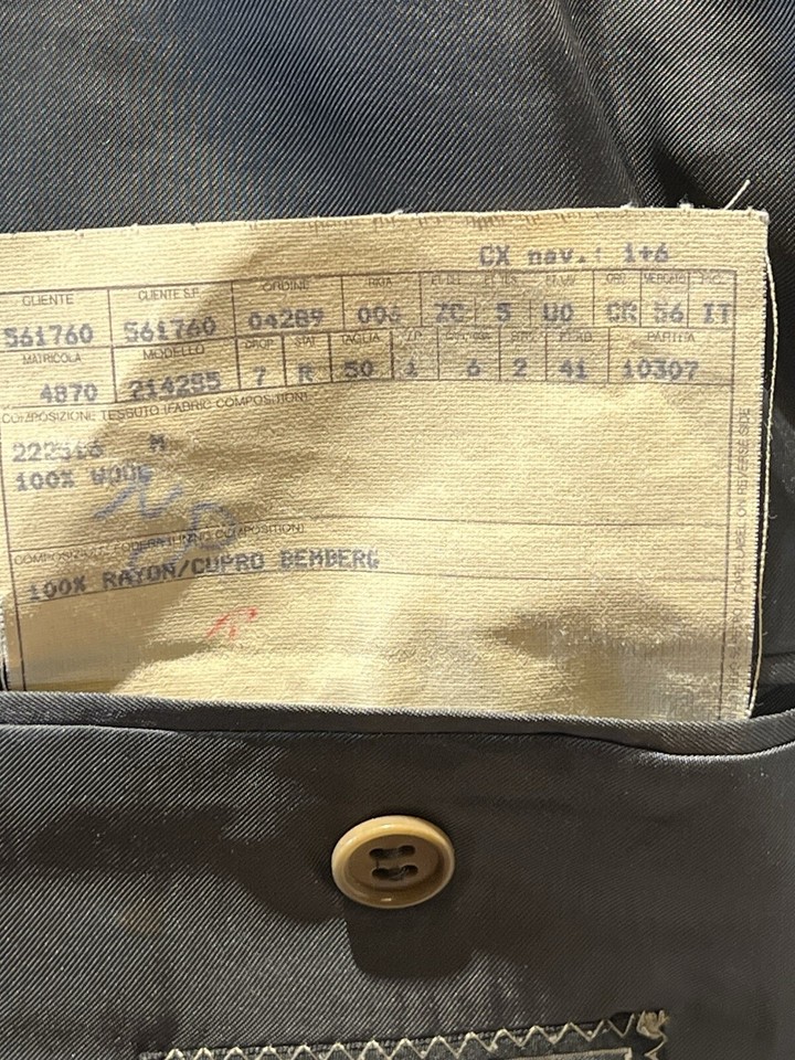 Ermenegildo Zegna Trofeo 38S 32x27 Charcoal Gray Plaid 3/2 Roll ...