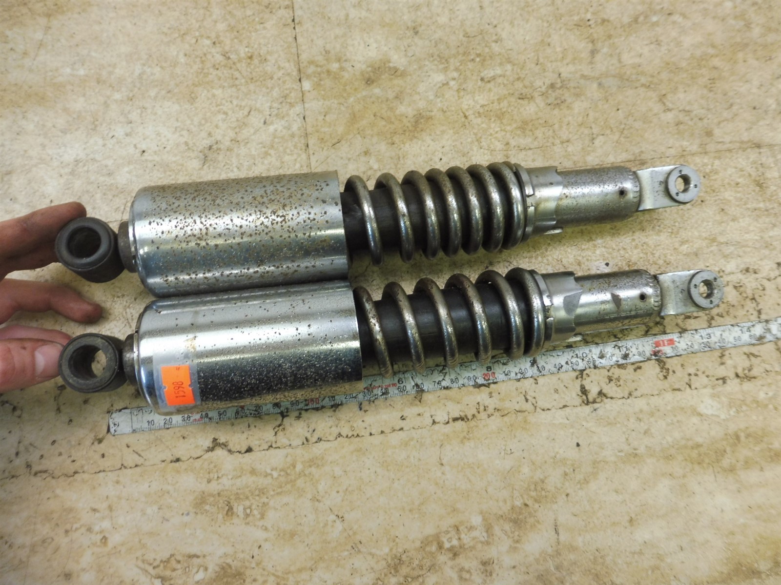 1971 Honda CB350 CL350 H1598' rear shocks suspension damper set | eBay