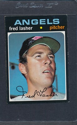 1971 Topps #707 Fred Lasher Angels EX/MT *12170 | eBay