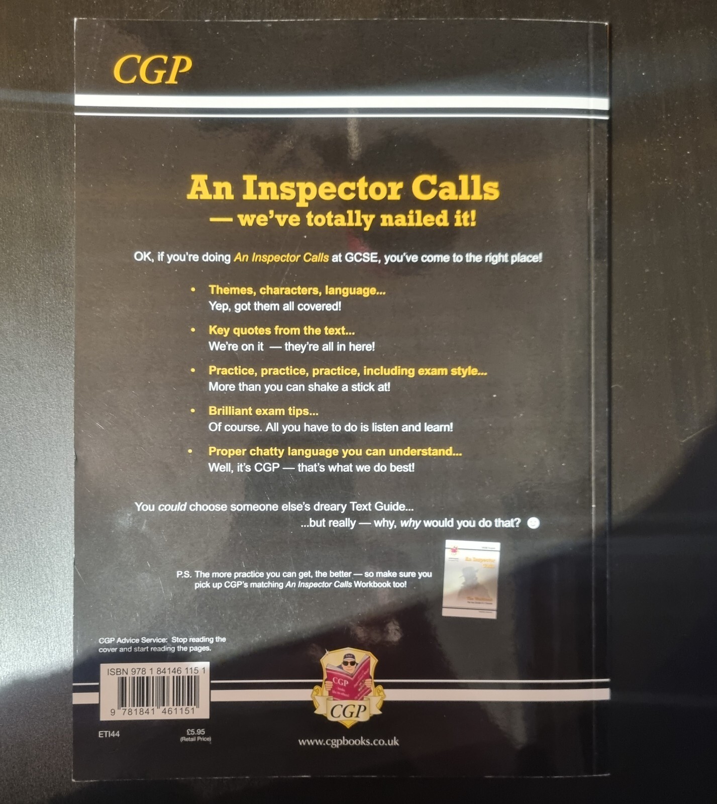 CGP GCSE English - An Inspector Calls Text Guide | eBay UK