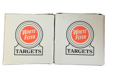 White Flyer Clay Targets Lot Of 2 Southern, Dixie, American Grand ...