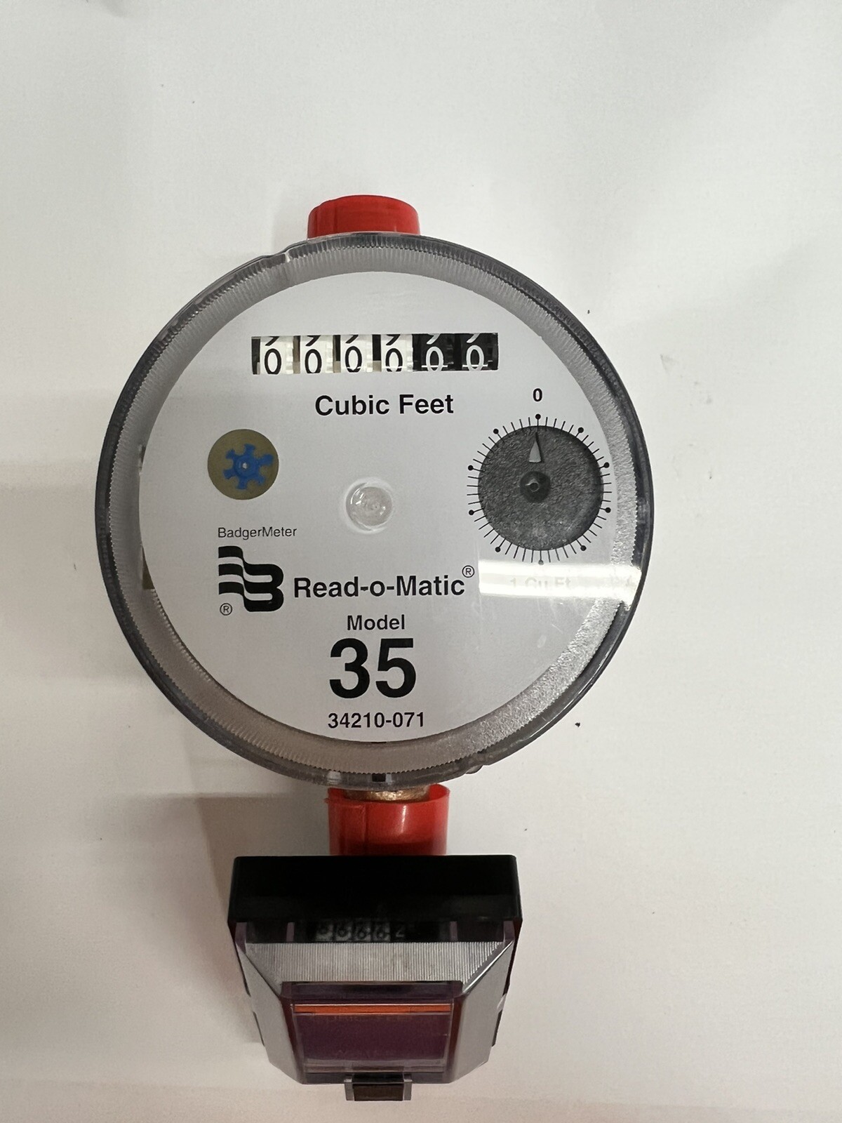 Badger 3/4x3/4 M35 Meter With Pulse Register And Remote. 7.5 Inches ...