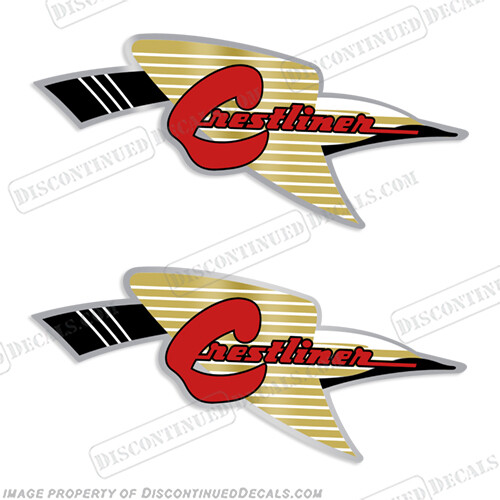 Fits Crestliner Bird Boat Decals (Set of 2) - 5-3/4" x 14" | eBay