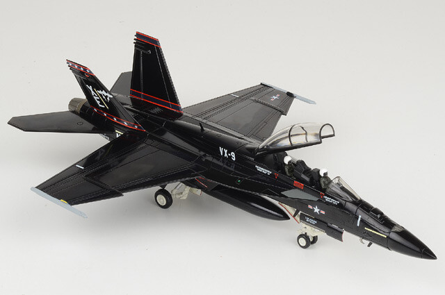HA5136 Hobby Master F/A-18F Super Hornet 1/72 Model Vandy 1 USN VX-9 ...
