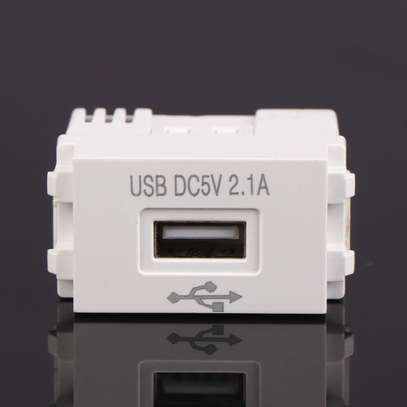 USB Power Module 220V Socket 5V Transformer 2.1A Power Socket Switching ...